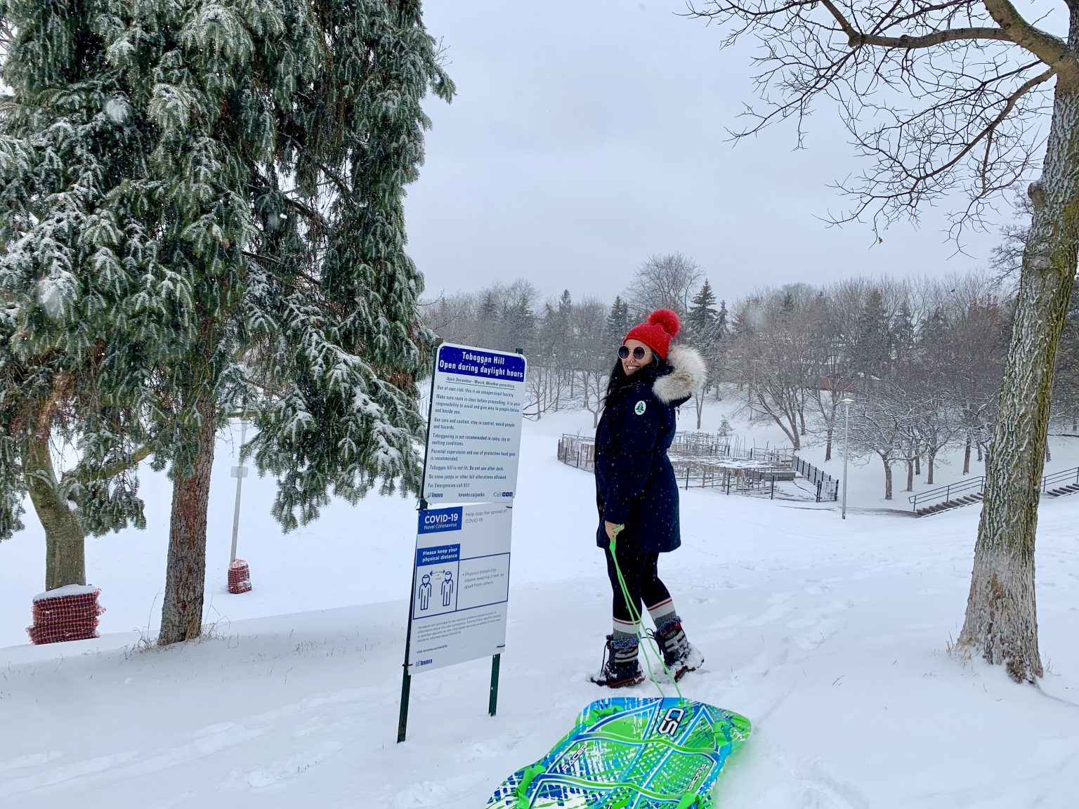 Best Hills For Tobogganing In Toronto - The Curious Creature